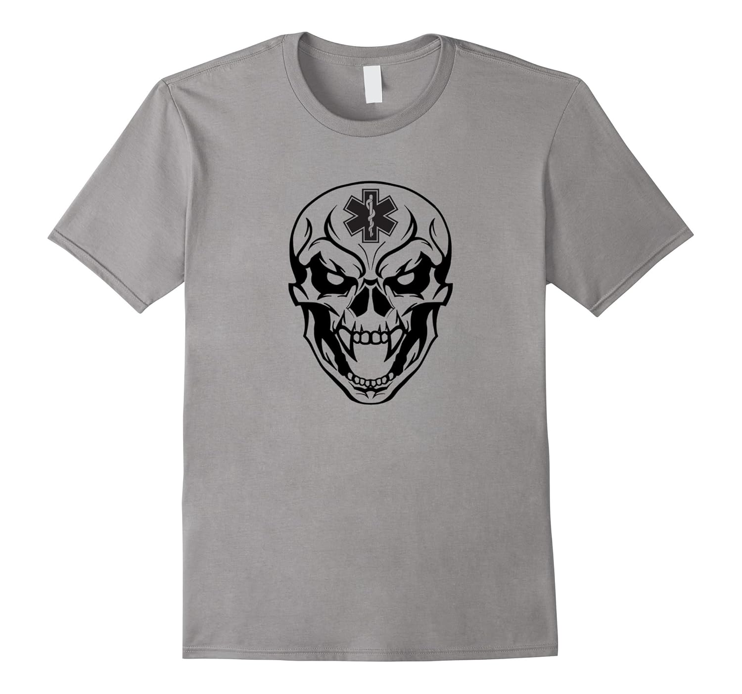 First Responder Skull Star Of Life EMT Paramedic Shirt-TH – TEEHELEN