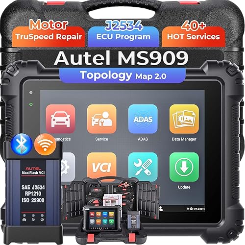 Autel MaxiSys MS909 Scanner: 2025 MS909 Scan Tool Same as MS919 Ultra ...