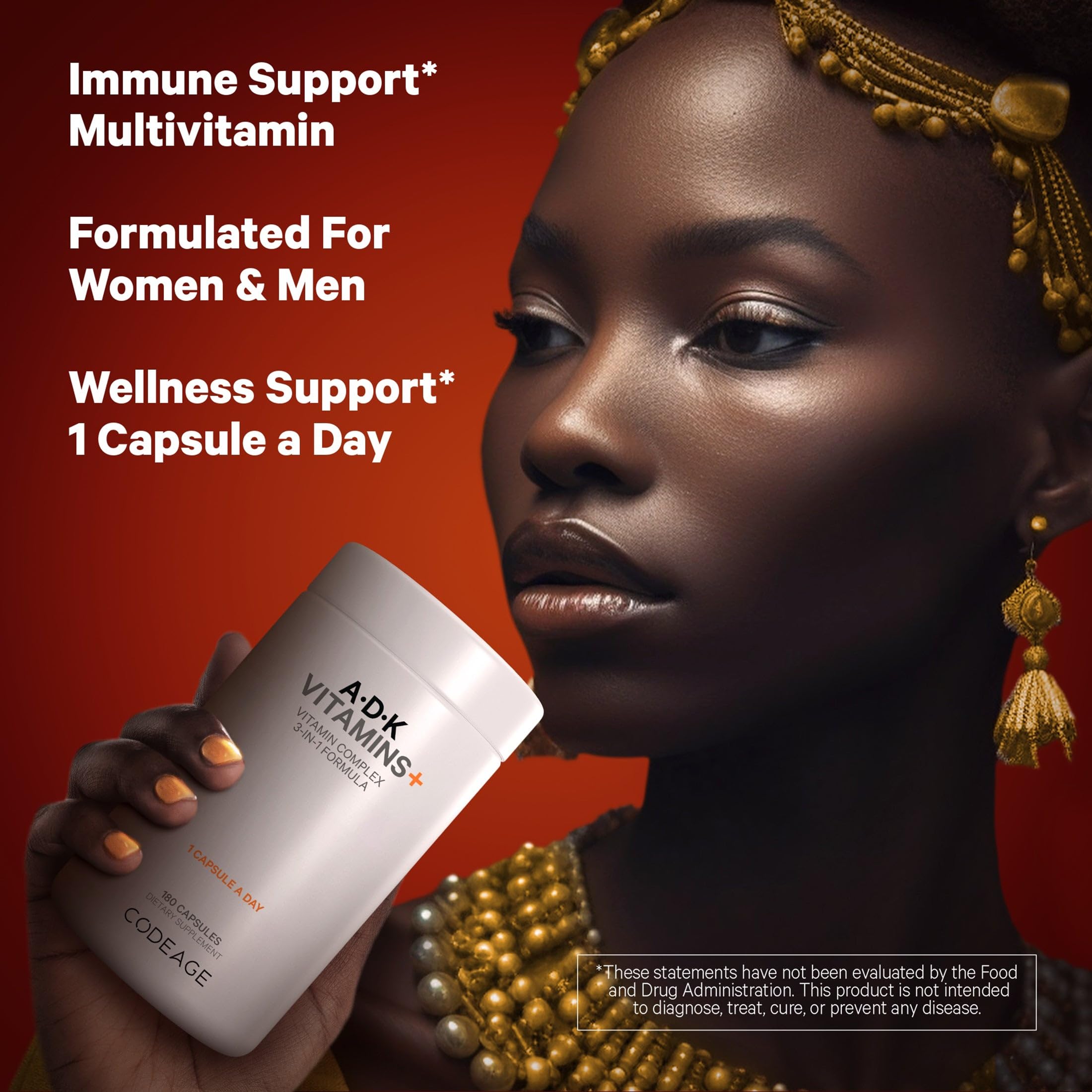 Mua Codeage ADK Vitamins Supplement - Essential Vitamin A, D3 5000 IU ...