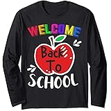 Amazon.com: Welcome Back To School Shirt Funny Teachers Students Gift T ...