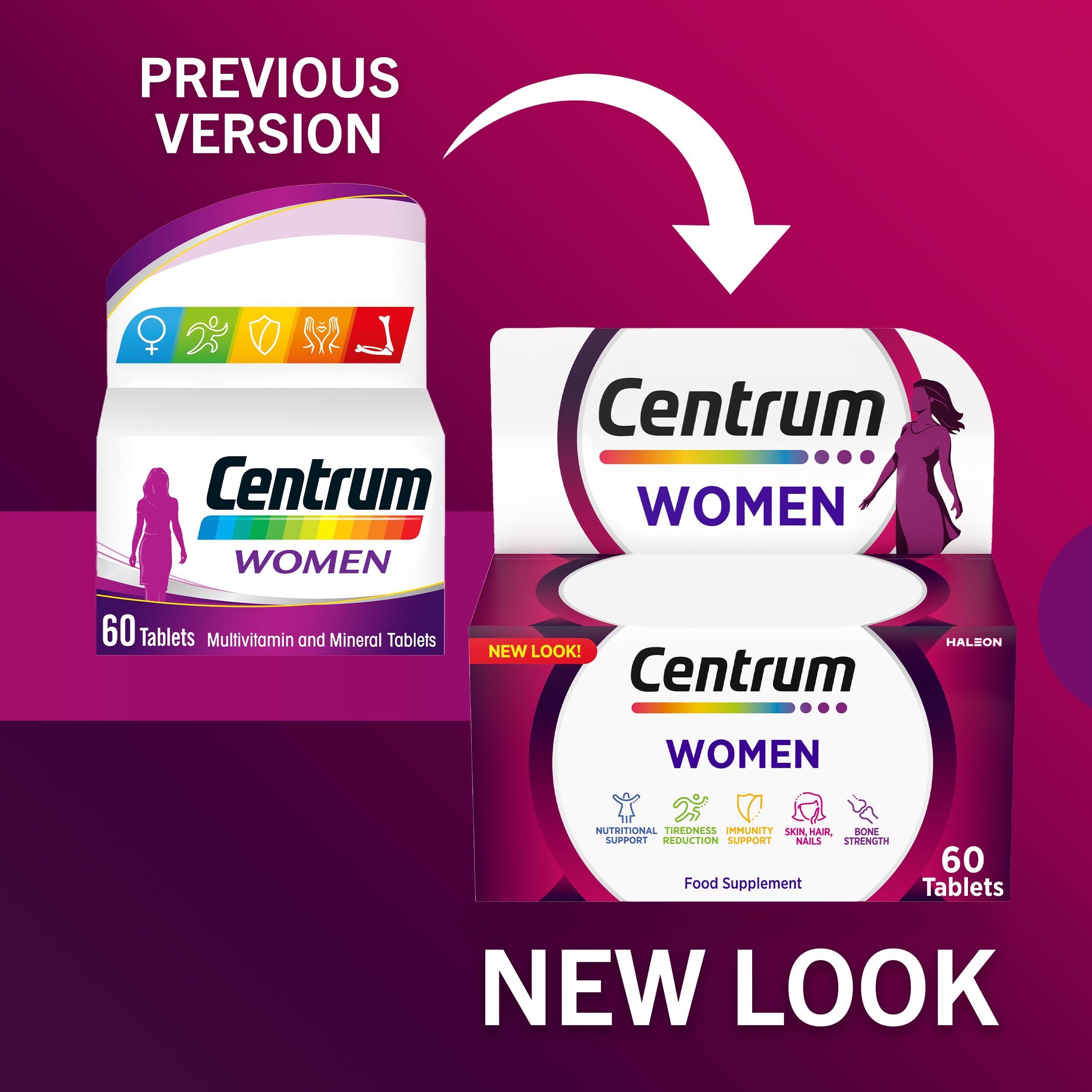 Mua Centrum Women Multivitamin Tablets for Women, Vitamins with 23 ...