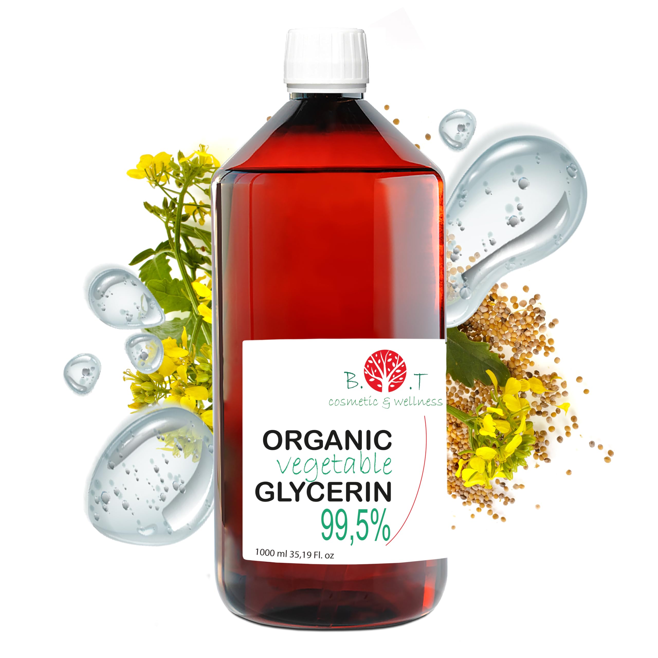 Mua Pure Liquid Vegetable Glycerine Certified Organic BIO Glycerol ...