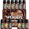 Amazon.com: SALKING Woodsy Essential Oils Set for Men, Masculine Essential Oils, 12 x 10ml ...