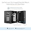 StarTech.com 4-Post 12U Wall Mount Network Cabinet with 1U Shelf, 19in ...