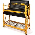 Amazon.com: DEWALT 2-Shelf Industrial 4-Foot Storage Rack Work Station ...