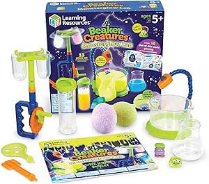 Amazon.com: Learning Resources Beaker Creatures Monsterglow Lab ...