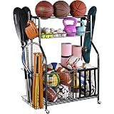 Amazon.com: Home-it Ball Rack for Garage - Indoor & Outdoor Garage Ball ...