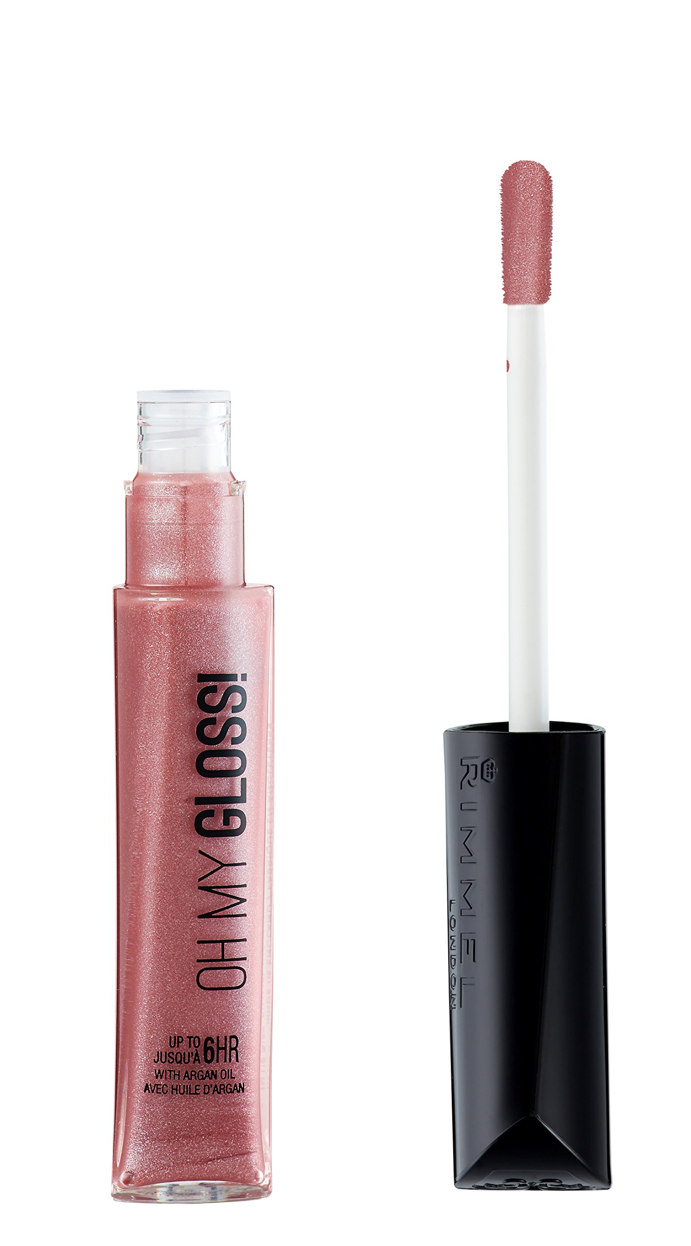 Amazon.com : Rimmel Oh My Lip Gloss, Crystal Clear, 0.21 Fluid Ounce ...