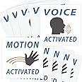 Amazon.com: Funny, Realistic Voice & Motion Activated Prank Stickers ...
