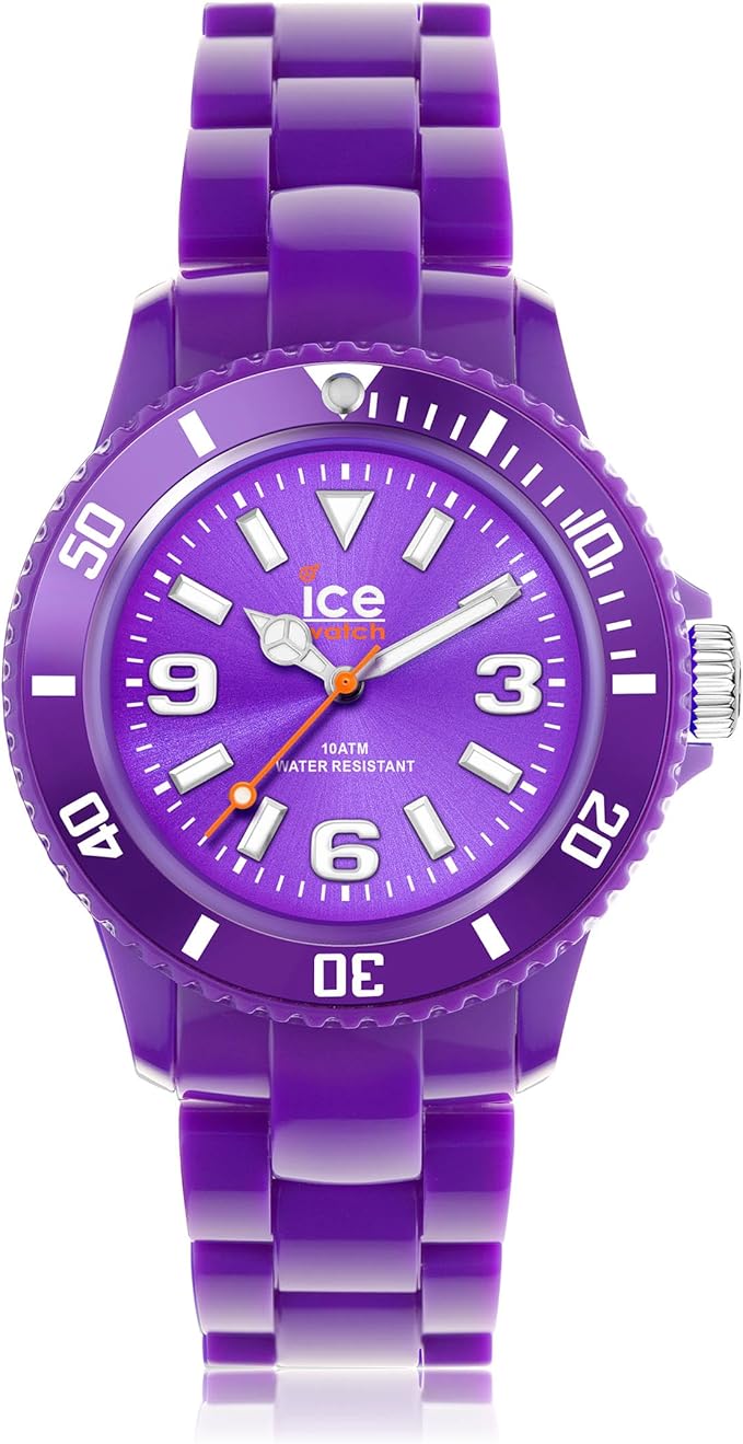 Ice-Watch - ICE solid Purple - Women's wristwatch with plaastic strap ...