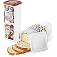 Amazon.com: Stock Your Home Bread Container (2 Pack) Bread Loaf Keeper ...