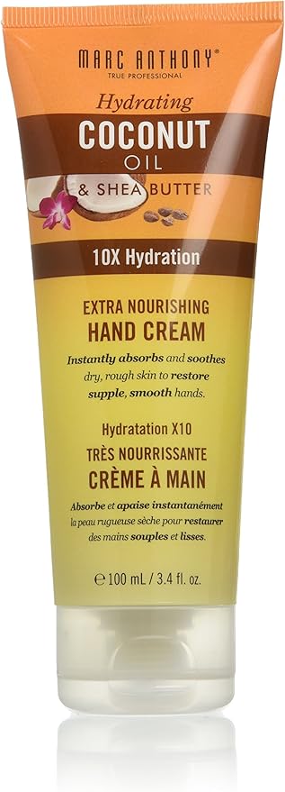 Marc Anthony True Professional Hand Cream, Hydrating Coconut Oil & Shea ...