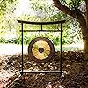 16" Gongs on Sacred Space Outdoor Stand - Includes Gong, Mallet ...