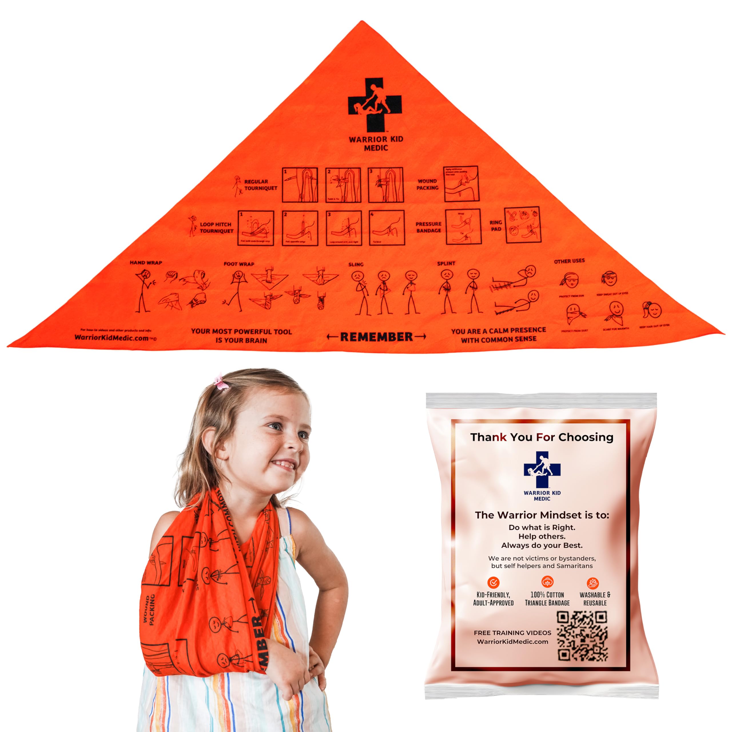 Mua Warrior Kid Medic Multi Tool - Tourniquet, Triangle Bandage, Arm ...