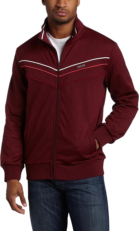 Marc Ecko Cut & Sew Men's Piper Track Jacket, Port at Amazon Men’s ...