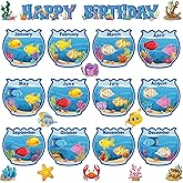 Amazon.com: Under The Sea Birthday Bulletin,Ocean Theme Classroom,Fish ...