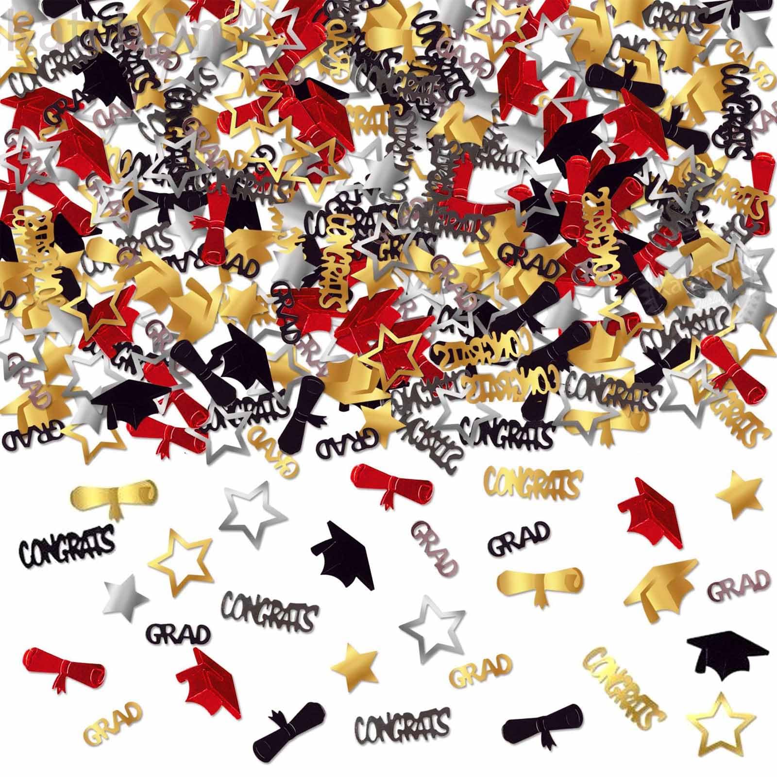 WEIKA Congrats Grad Graduation Confetti 2025 - Pack of 3000, Graduation ...