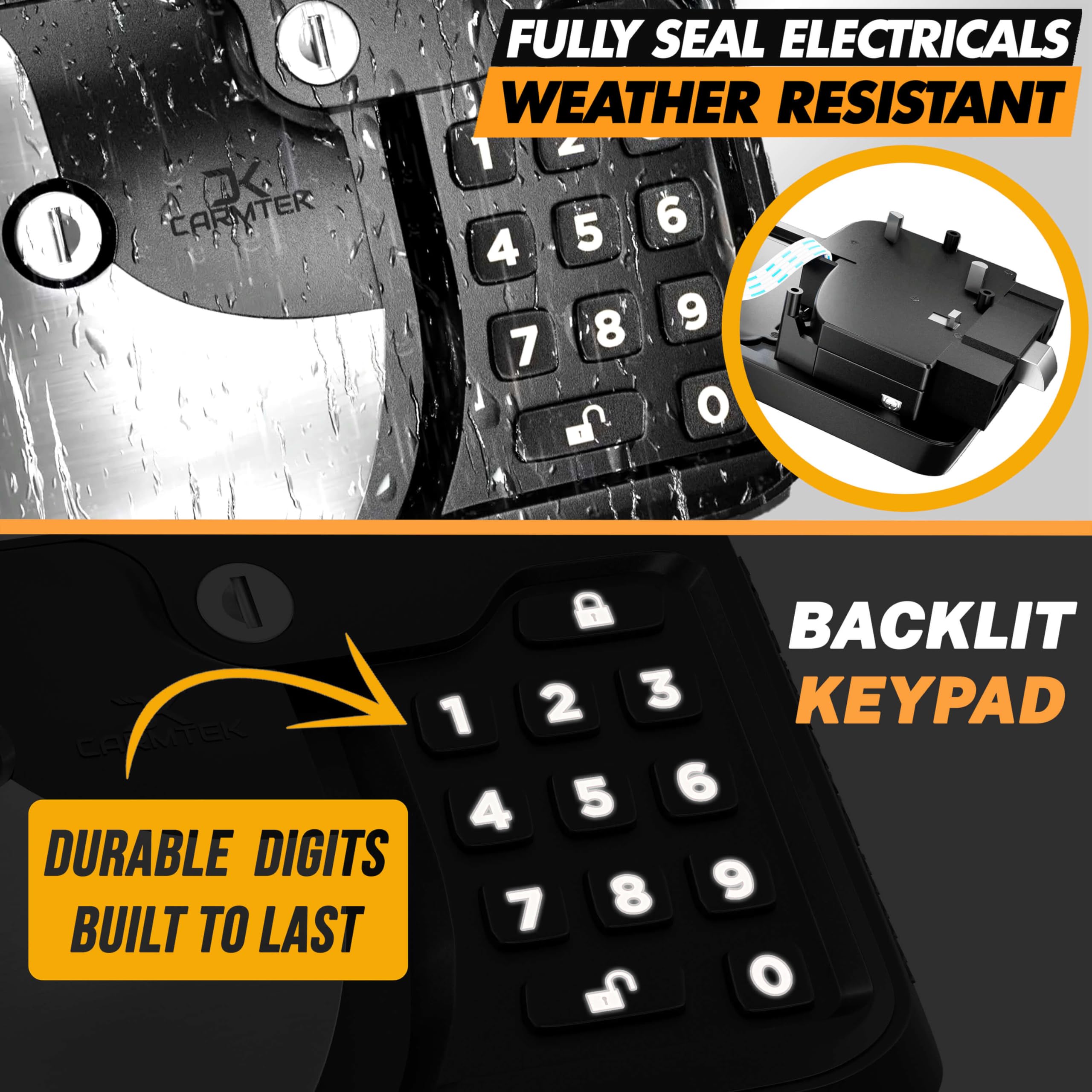 Mua CARMTEK - TripDefender RV Keyless Entry Door Lock for Class C/A ...