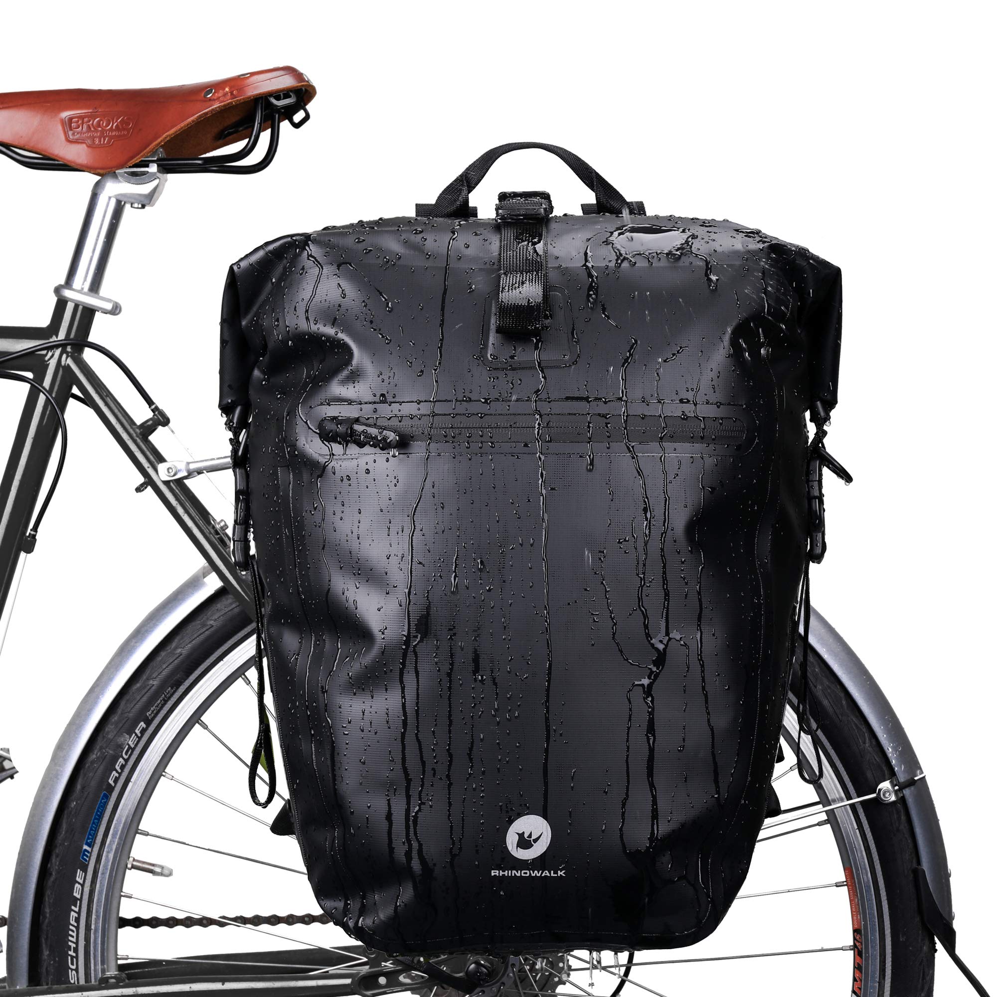 HUNTVP 27L Bike Pannier Bag Backpack Multifunctional Bicycle Bag ...
