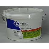 SIGMA Polymatt 12,5L weiss, Hochwertige, doppeldeckende ...