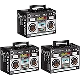 Amazon.com: 18 Novelty Boom Favors Boxes - 80s Theme Boom Box Boom Box ...