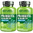 Amazon.com: NATURELO Probiotic Supplement - 50 Billion CFU - 11 Strains ...