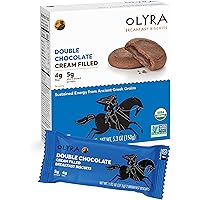 Amazon.com: Olyra Organic Breakfast Biscuits Double Chocolate Cream ...