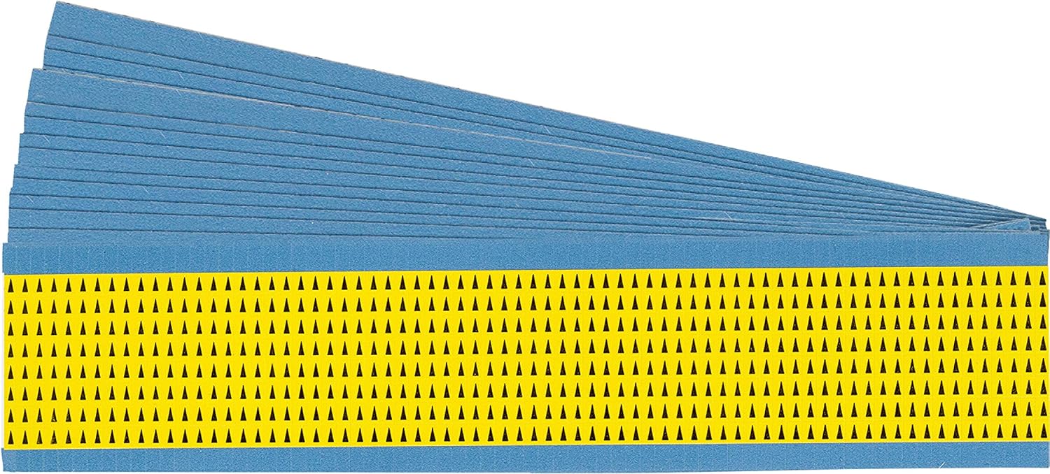 Amazon.com: Board Inspection Arrows 0.19 in H x 0.125 in W Cloth Yellow ...