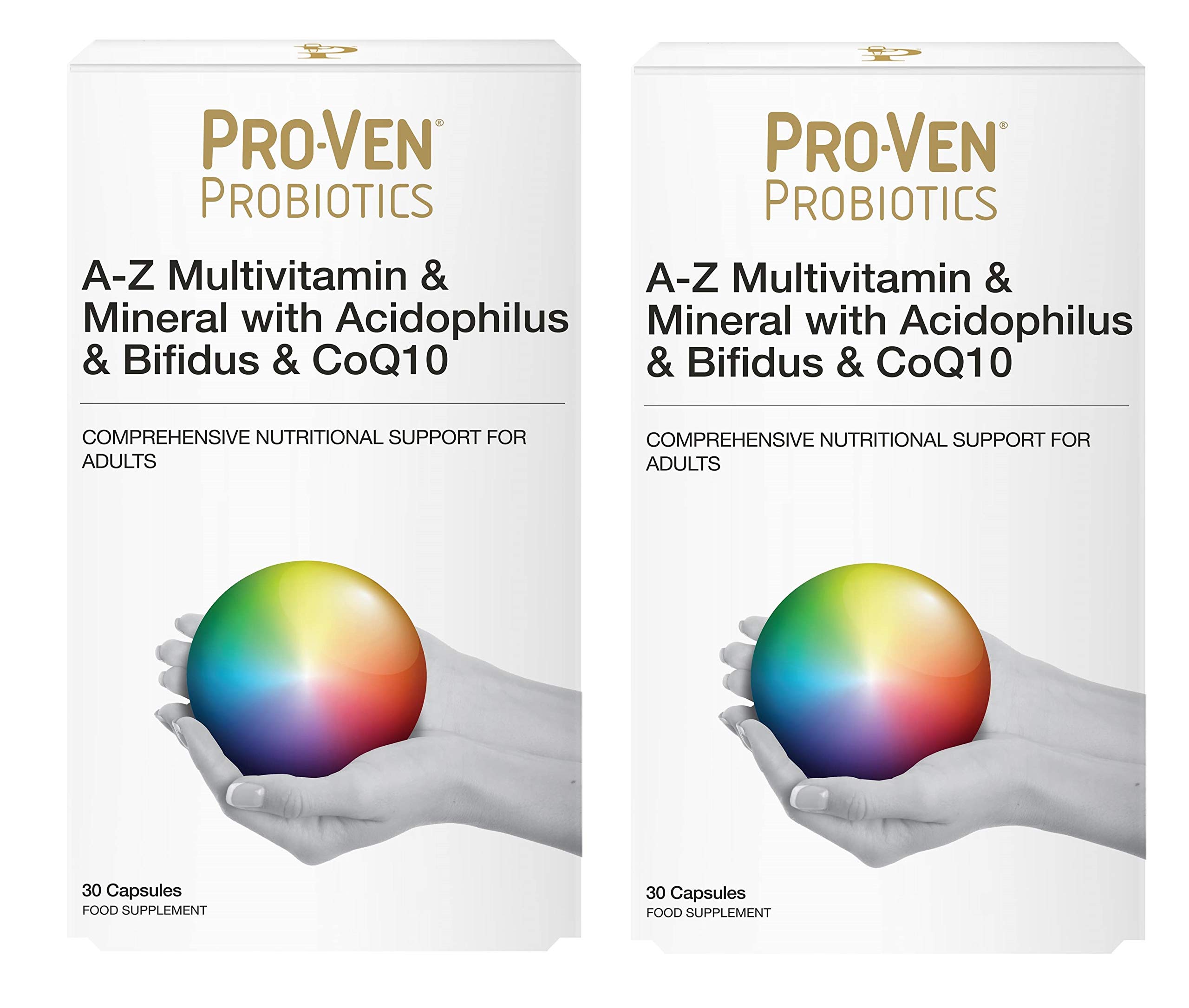 Buy Proven Probiotics A-Z Multi & Mineral with Probiotic & Coenzyme Q10 ...