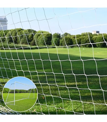 Outdoor Soccer Practice Net Alvinlite Soccer Goal Net Replacement ...