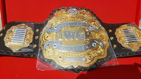 IWGP Heavyweight Championship Replica Belt Adult Size: Amazon.co.uk ...