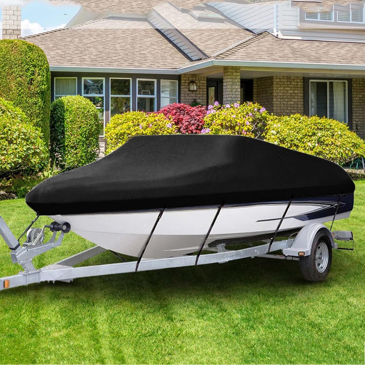 Boat Covers Yacht Outdoor Protection Cover Waterproof 210D Oxford