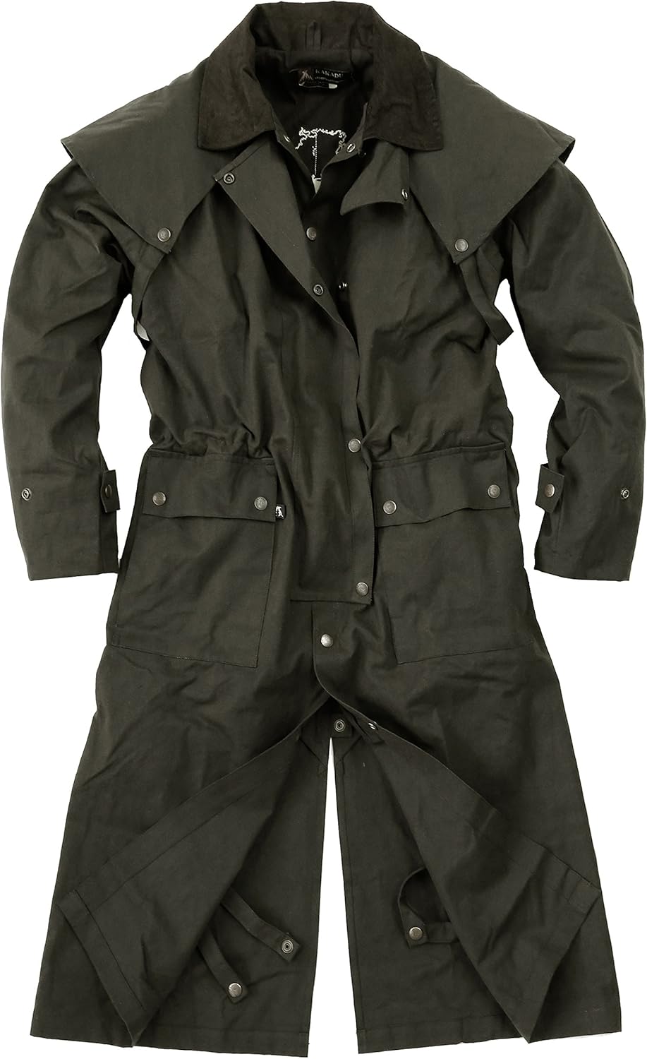 Kakadu Traders Australia Workhorse Full Length Waterproof Drovers Coat ...