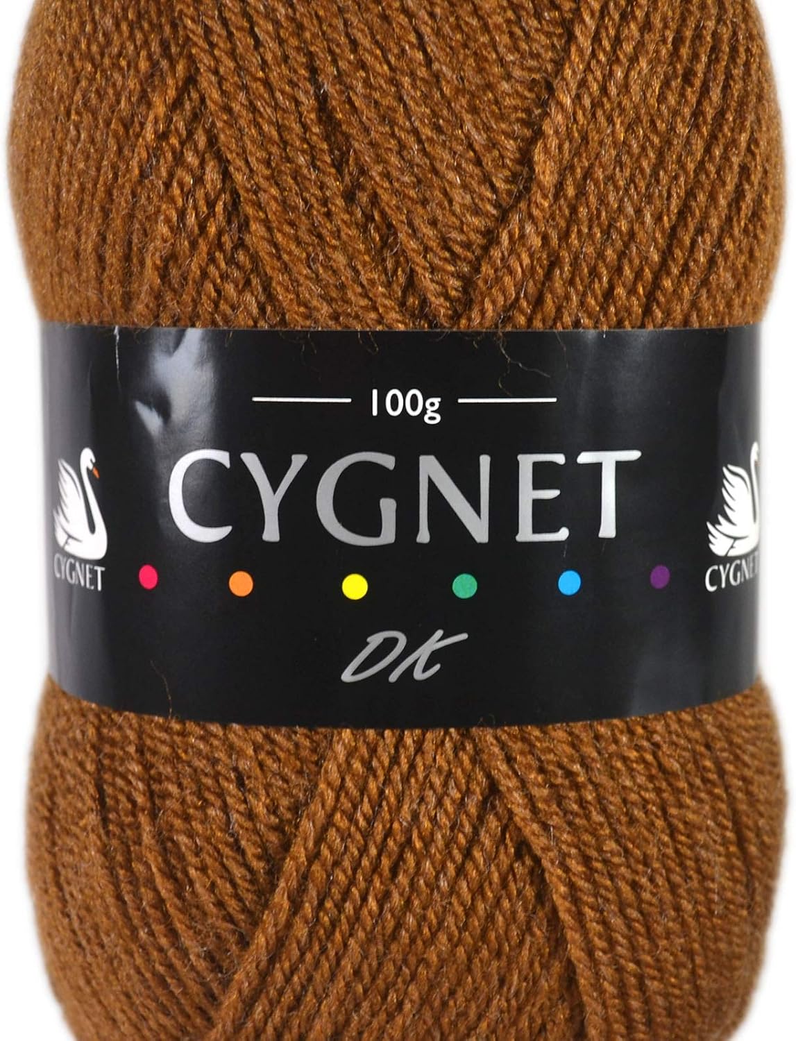 Cygnet DK Double Knitting Acrylic Yarn 100g - 432 Mocha: Amazon.co.uk ...