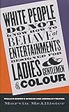 Whiting Up: Whiteface Minstrels and Stage Europeans in African American ...