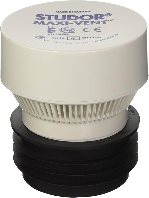 Studor Maxi Vent Air Admittance Valve Fits 75mm, 90mm and 110mm Pipes: Amazon.co.uk: DIY & Tools