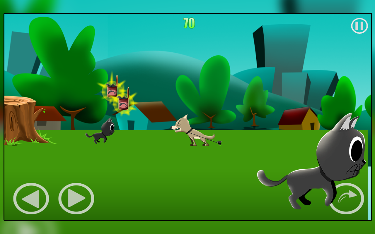 Cats War VS Dogs Fight : The Cute Tiny Kitten Fighting the Big Bad K9 ...