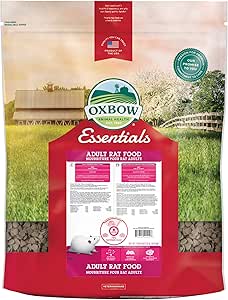 Amazon.com: Oxbow Essentials Adult Rat Food - All Natural Adult Rat ...