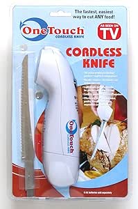 Amazon.com: One Touch Battery Powered Knife: Electric Knives: Home ...