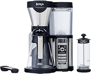 Amazon.com: Ninja Coffee Bar Brewer, Glass Carafe, Silver (Renewed ...