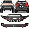 Front and Rear Bumper Compatible with 2007 2008 2009 2010 2011 2012 ...