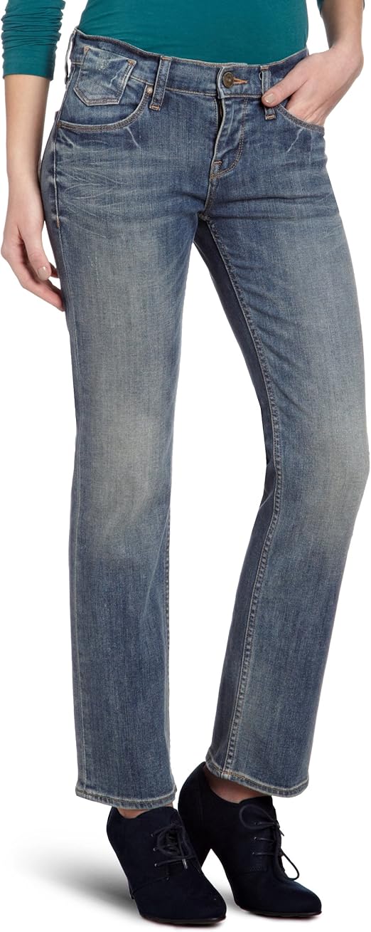 MUSTANG Jeans Women's Straight Fit Jeans - Blue - Blau (old vintage 036 ...