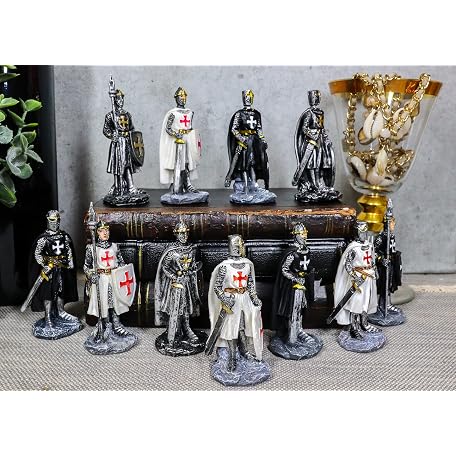 Mua Ebros Gift Set of 12 Medieval Knights of The Cross Crusaders with ...