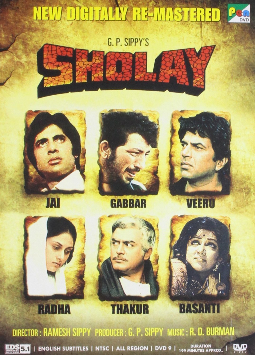 Sholay [DVD]: Amazon.co.uk: DVD & Blu-ray