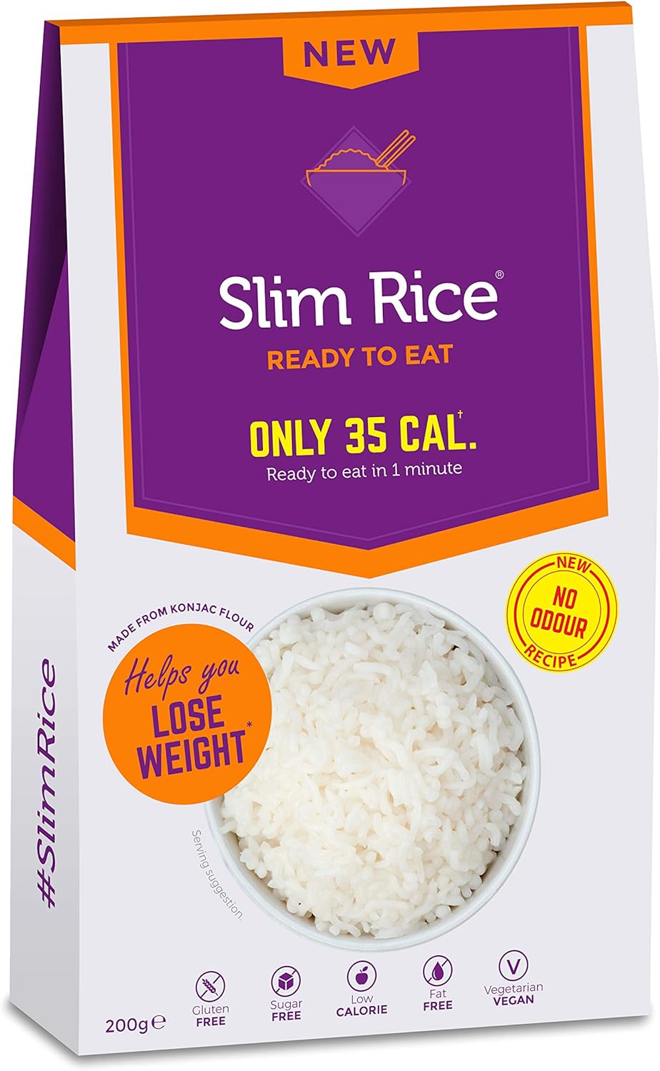Eat Water - Slim Rice 200g: Amazon.co.uk: Grocery
