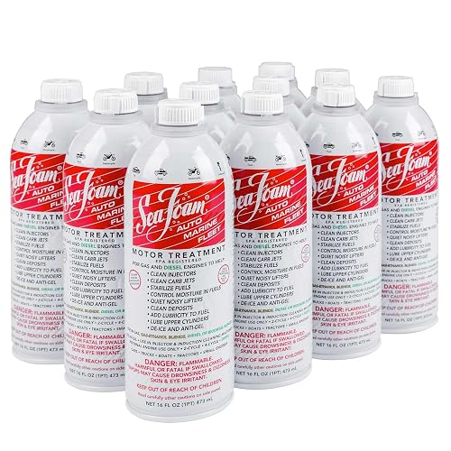 Sea Foam Motor Treatment Fuel & Oil Additive, SF16, 16 oz, Pack of 12 ...