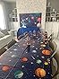 Amazon.com: 3 Pieces Outer Space Tablecloth Decorations, Plastic Solar ...