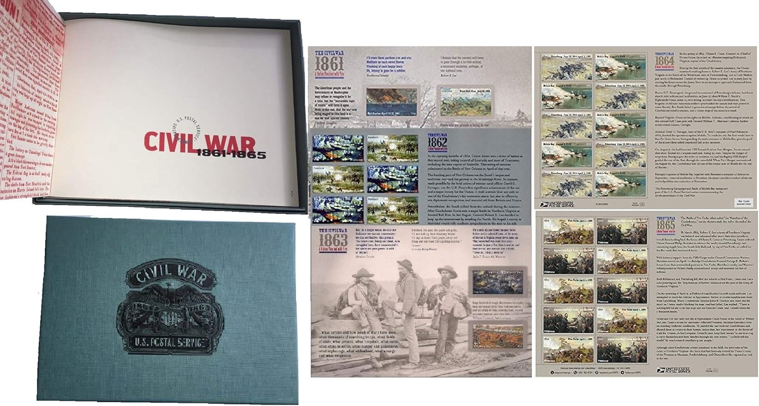 Amazon.com: The Civil War (1861-1865) Limited Edition Boxed Set with ...