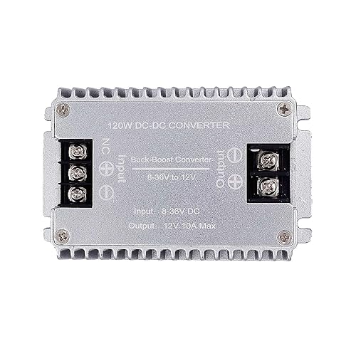 Valefod DC to DC High Efficiency Voltage Converter 8-36V to 12V 10A ...
