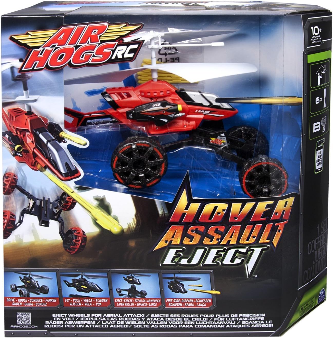 Air Hogs Hover Assault Eject: Amazon.co.uk: Toys & Games